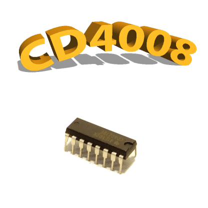 CD4008BE- Binary Full Adder, 3 V à 15 V, DIP-14, CD4008, 4008 - Optimal ...