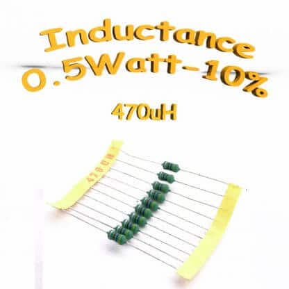 inductance 470uH - Inductor 470uH 0,5w 10% - Optimal pro tech ...