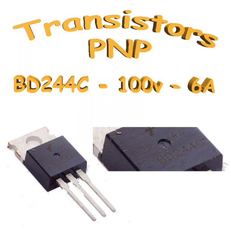 BD244C - Transistor PNP - 100v - 6A - 65w