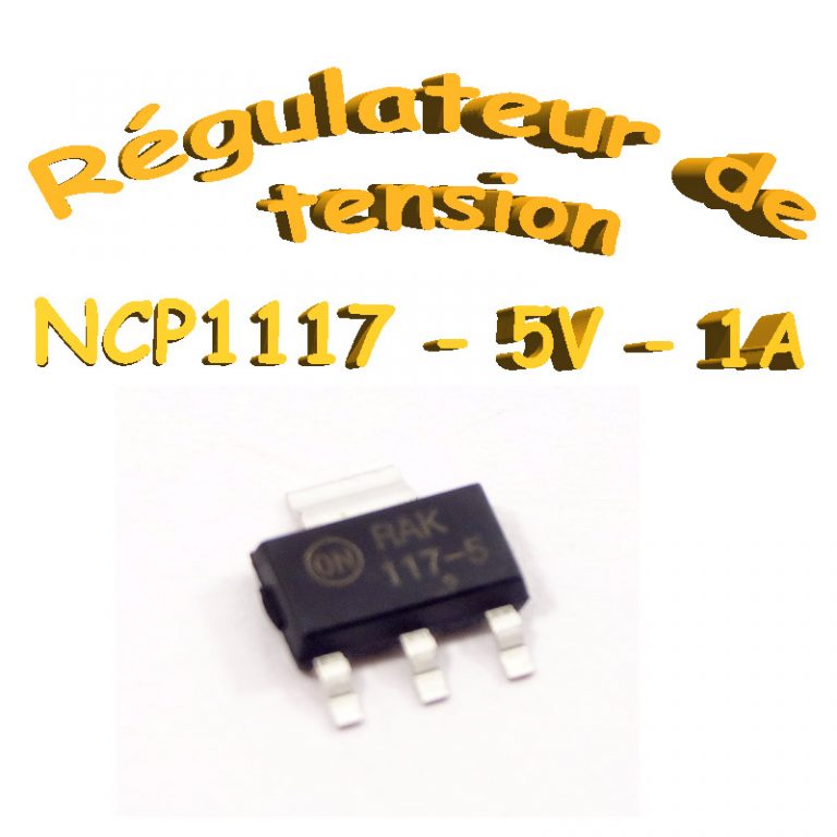 NCP1117 - Régulateurs de tension 1,0 A ajustables - Sot 223 - Optimal ...